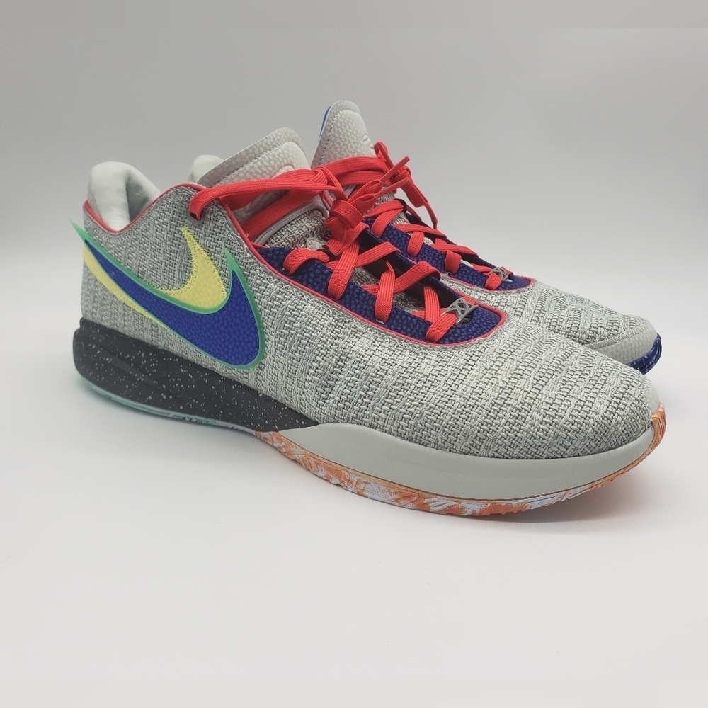 334- Nike Lebron Xx Pink Diamond Collection Grey Mult… - Gem